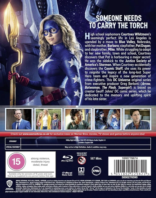DC’S STARGIRL: SEASON 1 (Blu-ray) Amy Smart Anjelika Washington Brec ...