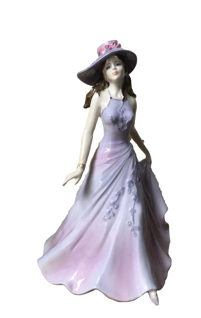 COALPORT EMMA FIGURINE - Ladies of Fashion Collection - Bone China £68. ...