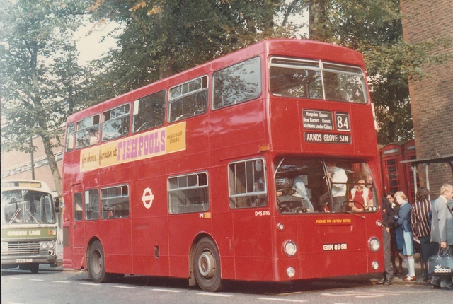 LONDON BUS PHOTO - DMS1895 (PB) route 84 £0.50 - PicClick UK