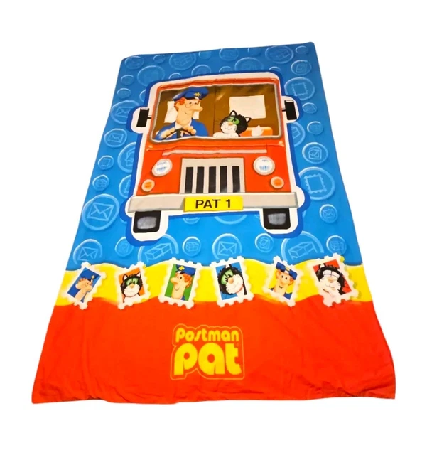 CHILDREN'S POSTMAN PAT Quilt Cover Single Bed Post Man Pat & Jess The ...