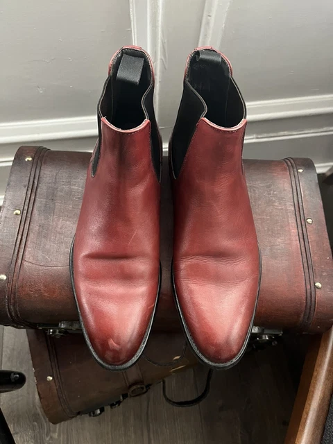 RUSSELL & BROMLEY Ox blood Chelsea Uk 6 EU 40 £65.00 - PicClick UK