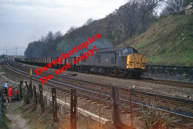ORIGINAL 35MM Slide Diesel/Steam Train/Railway 37003 @ Horbury 15th ...