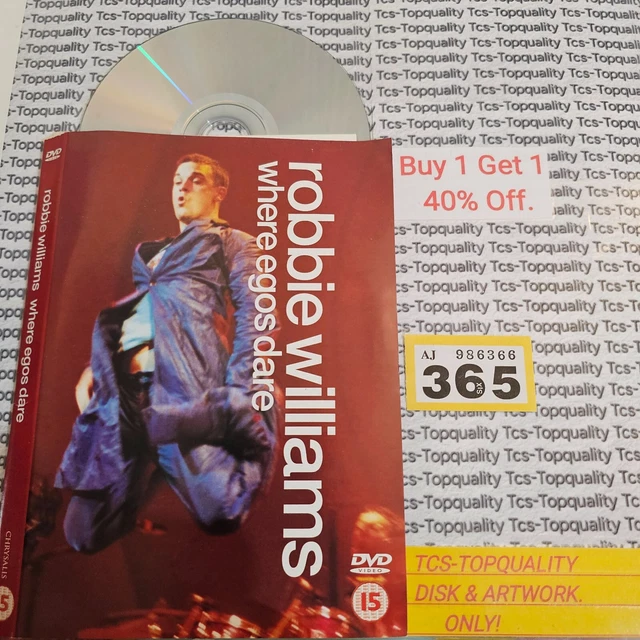ROBBIE WILLIAMS DVD disc and artwork only. Save £s. Eco. EUR 2,60 ...