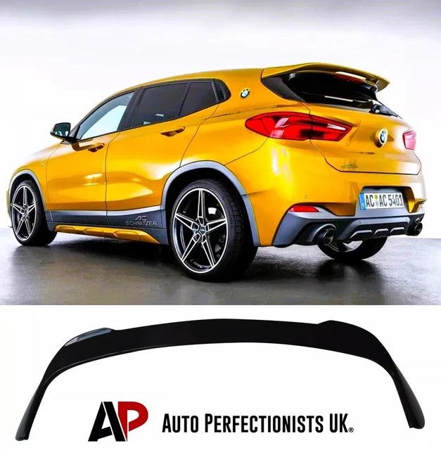 BMW X2 F39 X2M M35i Gloss Black Rear Roof Spoiler Boot Wing Lip Body ...