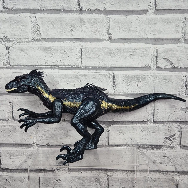 JURASSIC WORLD INDORAPTOR 16" Dinosaur Track & Attack Figure Light ...