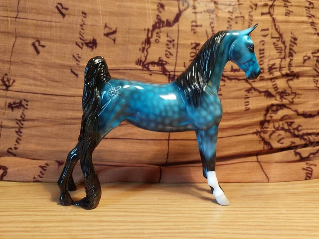 PETER STONE ASB Pebbles Scale Saddlebred Decorator Deco Model Horse ...