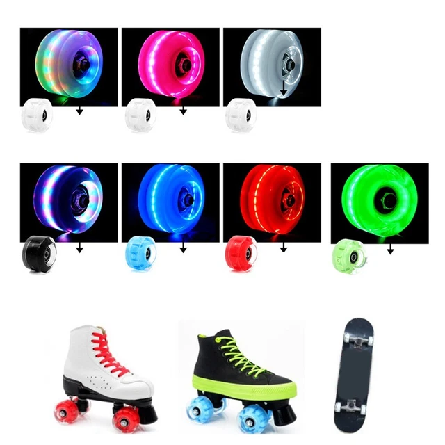 Elevate Your Skating Experience With Led For Roller Skate Wheels Set Of