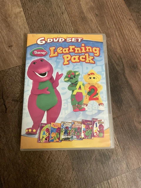 BARNEY LEARNING PACK 6 Show DVD 6-Disc Set Lot Kids $30.37 - PicClick CA