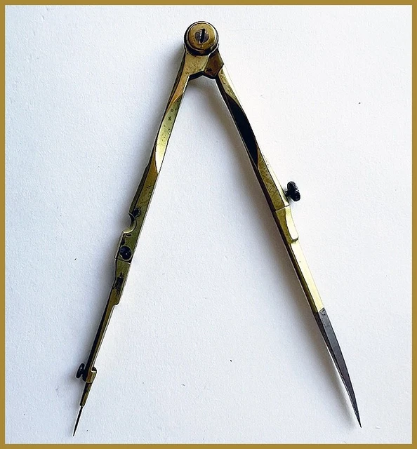 ANTIQUE DRAFTING, ENGINEERING / Marine, Drawing, Chart, Divider Tool ...