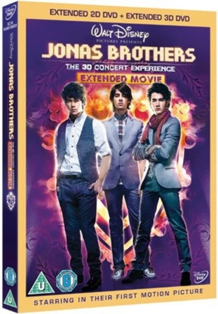 JONAS BROTHERS: THE 3-D Concert Experience DVD Kevin Jonas 2009 Free UK ...