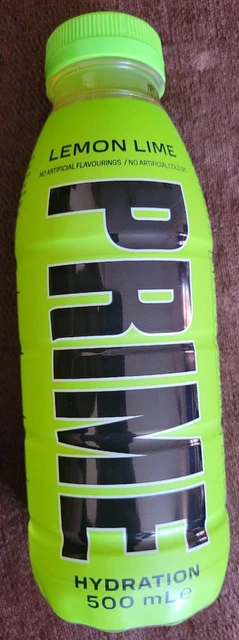 PRIME HYDRATION ENERGY Drink Lemon Lime 500ml 1 Bottle by KSI and Logan ...