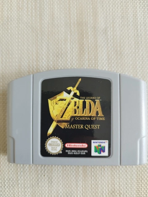 Zelda Ocarina Of Time Master Quest N64 Ultra Rare Pal Eur 100 00