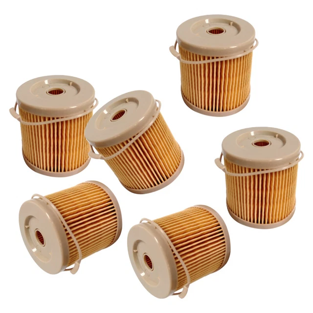 6X FUEL FILTER 10 Micron 861014 Fit for Volvo Penta 500FG10 500FG1210 ...