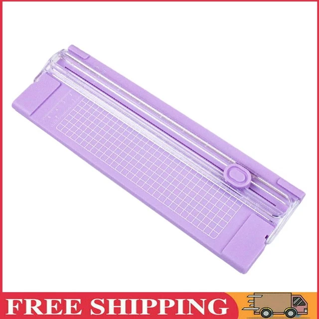A4 BIDIRECTIONAL CUTTING Paper Cutter with Pull-out Ruler Photo Trimmer ...