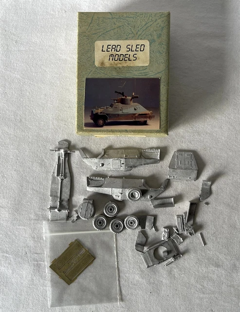 VINTAGE 1:76 LS 76-10 MARMON HERRINGTON MK.11 ARMOURED CAR LEAD SLED ...