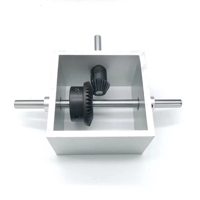 RIGHT ANGLE DRIVE Bevel Gear Box 90° Reversing Mechanical Angle ...