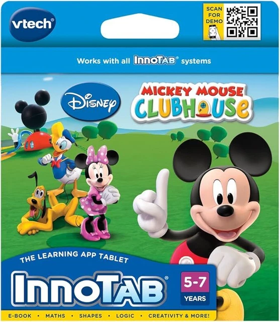 DISNEY MICKEY MOUSE Clubhouse VTech Innotab Max Learning Tablet ...