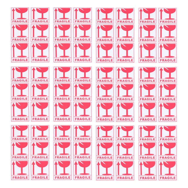 270 PCS FRAGILE En Stickers Petits Autocollants Fragiles EUR 18,75 ...