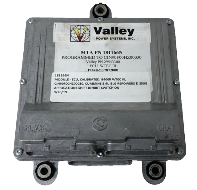 ALLISON TRANSMISSION 29543300 Electronic CONTROL Unit (ECU); WTEC III ...
