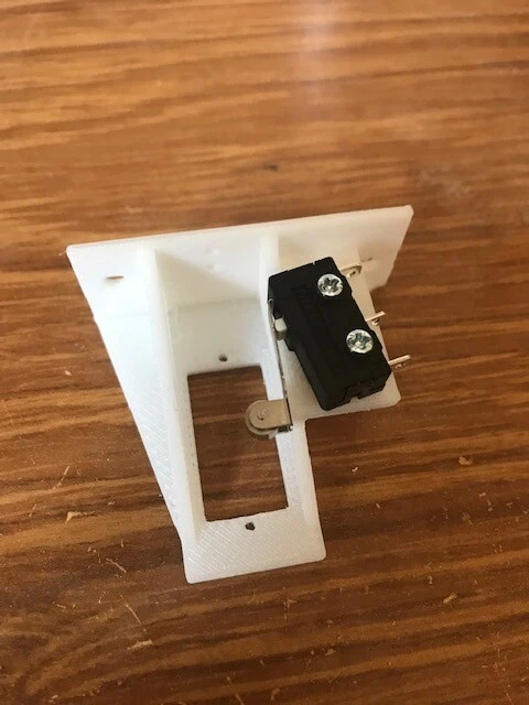 POINT MOTOR SERVO mounting bracket with Micro-switch - SEE DESCRIPTION ...