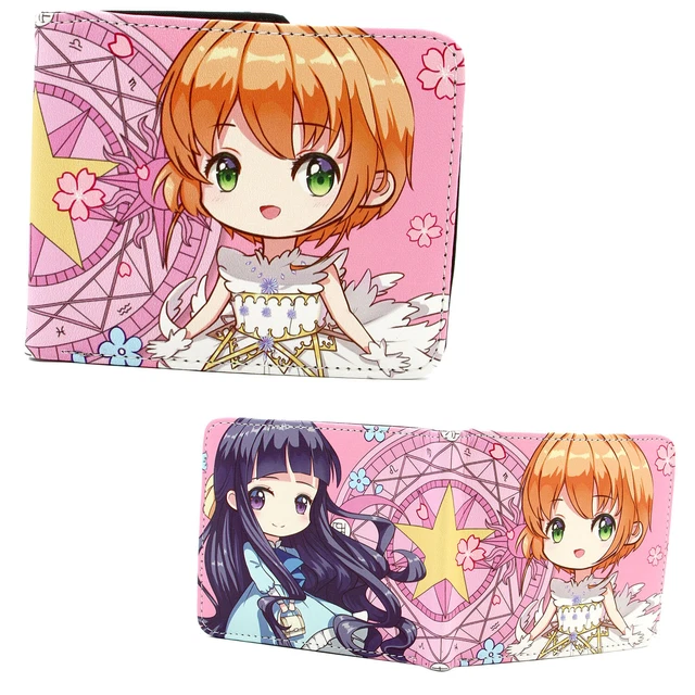 CHIBI SAKURA & TOMOYO Cardcaptor Sakura 4 in. Bi Fold Wallet (Anime ...