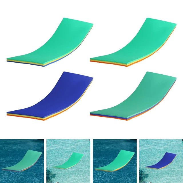 OUTDOOR FLOATING WATER Mat 3 Layer Float Mat Bed for Swimming Pool Lake ...