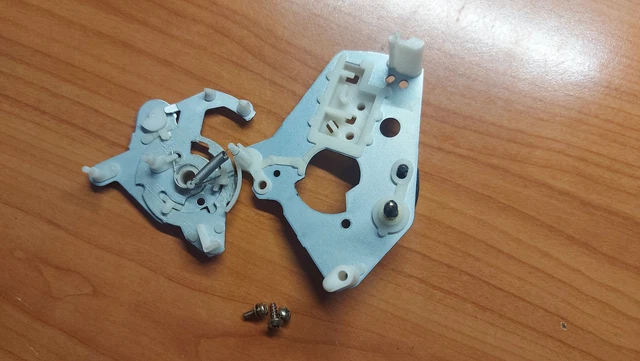 TECHNICS SL-DD22 - Assembly ARM BASE Mechanism Plate Meccanica Pick Up ...