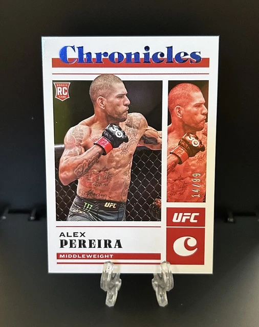 CARTA ROOKIE 2023 Panini UFC Chronicles Alex Pereira/99 EUR 0,91 ...