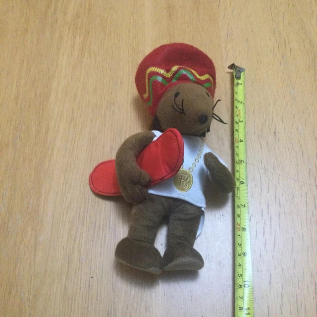 CBEEBIES 9& TALKING/ Singing Rastamouse With Skateboard Toy Plush With ...