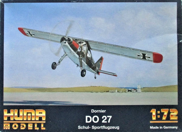 HUMA MODELS 2510. Dornier Do 27. 1/72 scale Plastic Kit EUR 20,09 ...