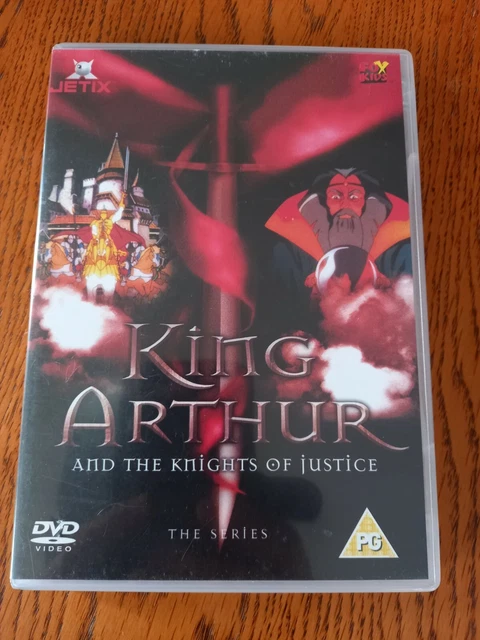 KING ARTHUR AND The Knights Of Justice The Series Dvd 5 Episodes Retro ...