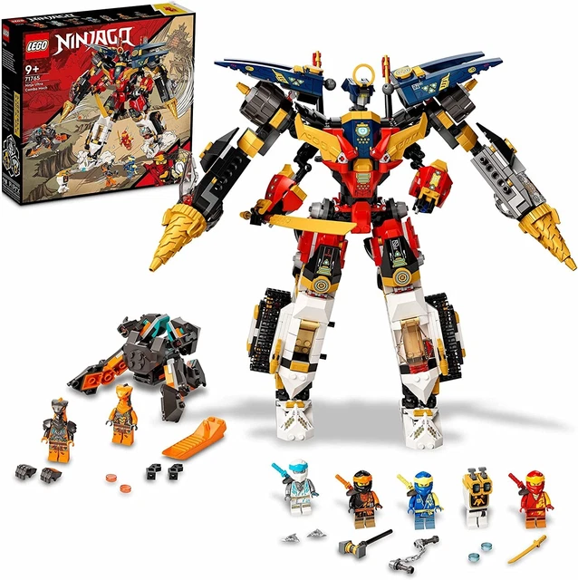 LEGO NINJAGO LE Robot Ultra Combo Ninja 4-en 1 71765 / Garçon Jeu jouet ...