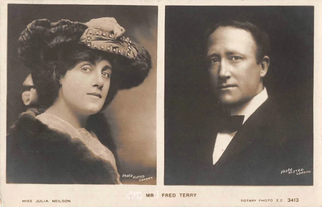 POSTCARD ACTRESSES JULIA Neilson & Fred Terry EUR 2,90 - PicClick IT