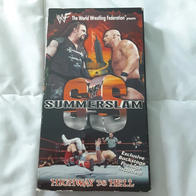 WORLD WRESTLING FEDERATION Summerslam Vhs 1998 Highway To Hell Wwf £12. ...