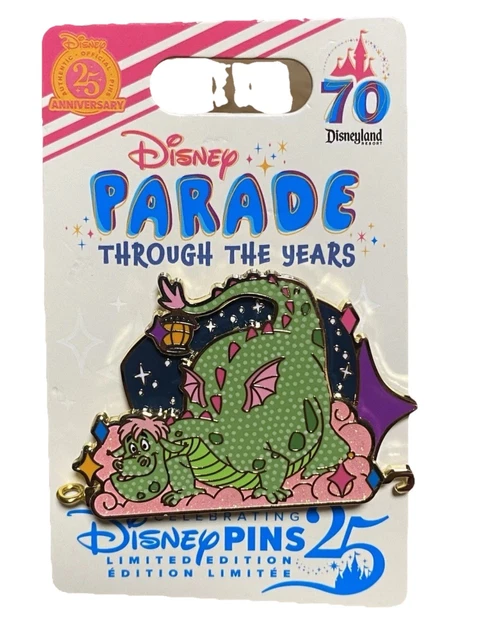 2025 DISNEYLAND 70TH Disney Parade Through The Years Pin Aladdin's ...