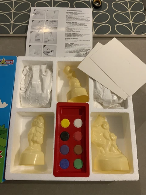 TELETUBBIES PLASTER CAST Moulding Set - Retro 1996 £19.99 - PicClick UK