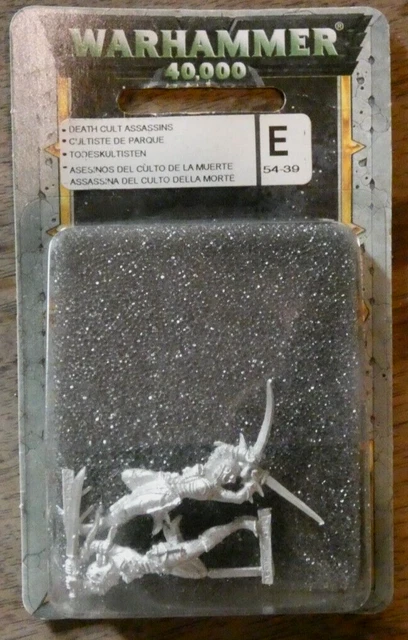 FIGURINE WARHAMMER 40K Cultiste de Parque Death Cult Assassins 2002 ...