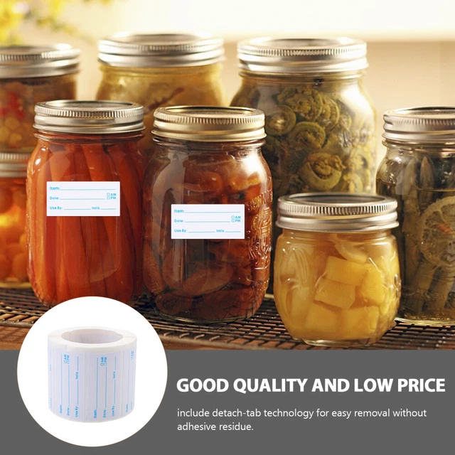 FOOD LABELS STICKERS Practical Food Labels Name Tags Stick On Sticker ...