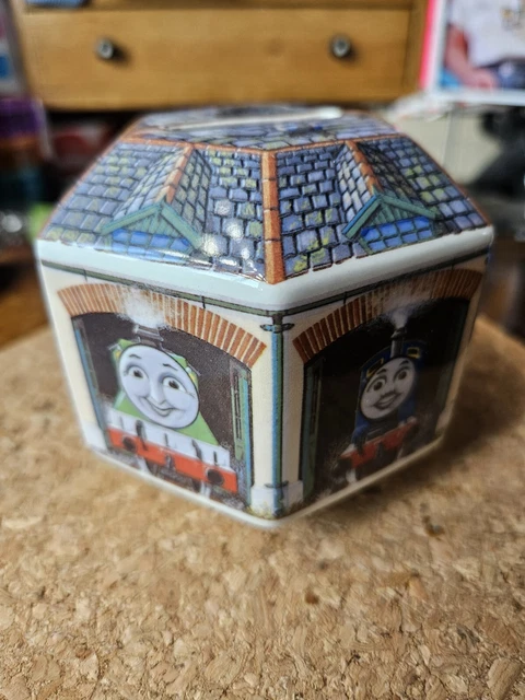 THOMAS THE TANK Engine Money Box. Wedgwood 1992 No Stopper See Photos £ ...