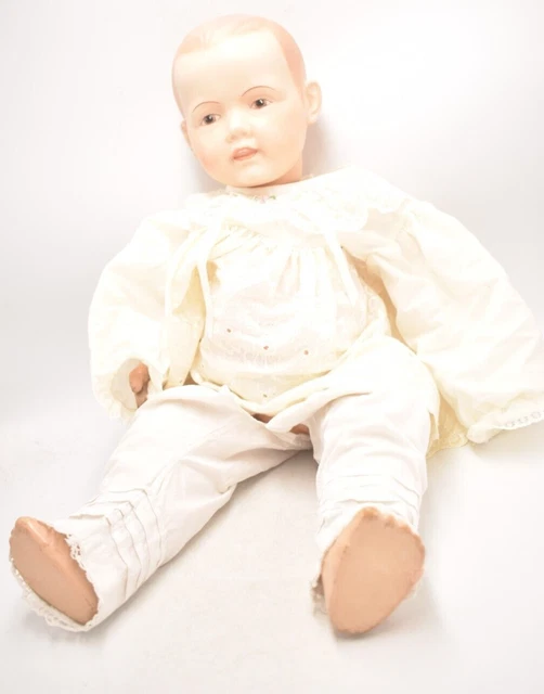 VINTAGE REPRODUCTION JDK Hilda Kestner 1914 German Bisque Doll – 48cm £ ...