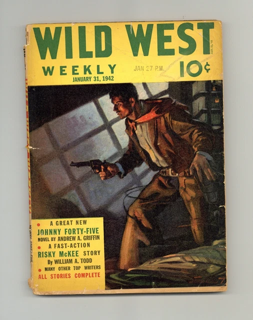 WILD WEST WEEKLY Pulp Jan 31 1942 Vol. 151 #6 GD £40.16 - PicClick UK
