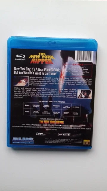 THE NEW YORK Ripper (Lucio Fulci) Blu-ray EUR 8,17 - PicClick IT