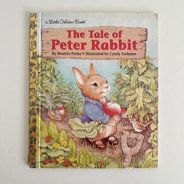 THE TALE OF Peter Rabbit book by Beatrix Potter, Little Golden Book ...
