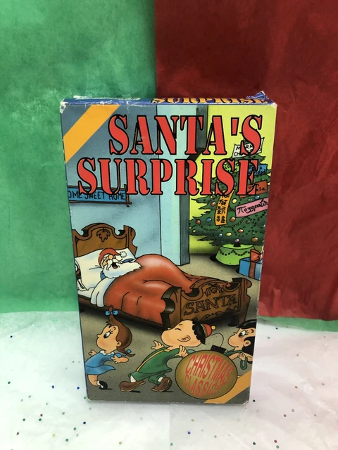 SANTA’S SUPRISE VHS Christmas Classic Animated VHS VINTAGE holiday ...