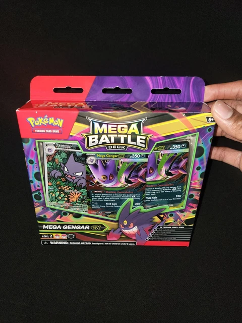 MEGA GENGAR EX Mega Battle Deck w/ Haunter MEP 027 Promo SEALED ...