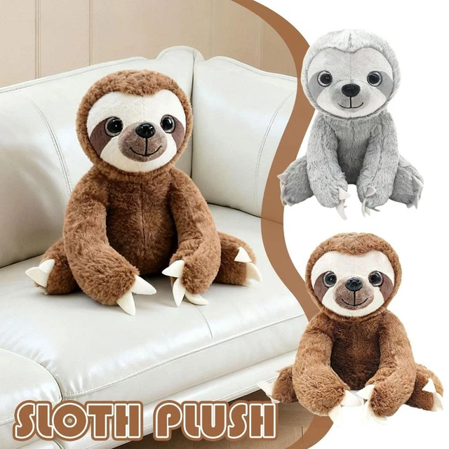 25CM CUTE SLOTH Plush Toys Soft Animal Stuffed Plush Dolls . Toy Bear ...