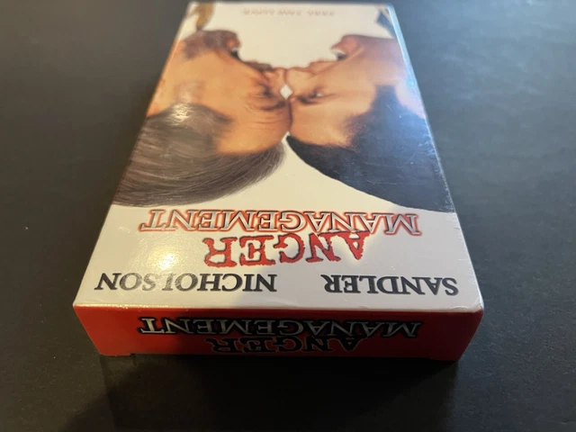 ANGER MANAGEMENT COLUMBIA (VHS, 2003) Adam Sandler, Jack Nicholson New & Sealed £6.92 - PicClick UK