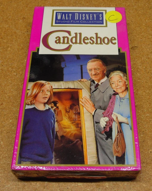 CANDLESHOE VHS WALT Disney David Niven Jodie Foster Helen Hayes McKern ...