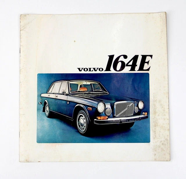 VOLVO 164E BROCHURE Original Rare Vintage Catalog USA Version 1972 £30. ...