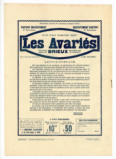 LE FRISSON FRENCH Magazine #37 FN/VF 7.0 1903 £34.99 - PicClick UK